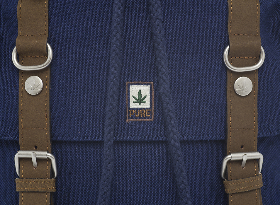Pure Hanfrucksack XL mit 3 Vordertaschen online kaufen